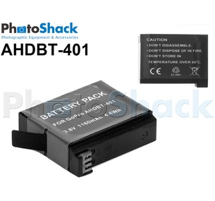 AHDBT-401 Camera Battery for GoPro Hero4